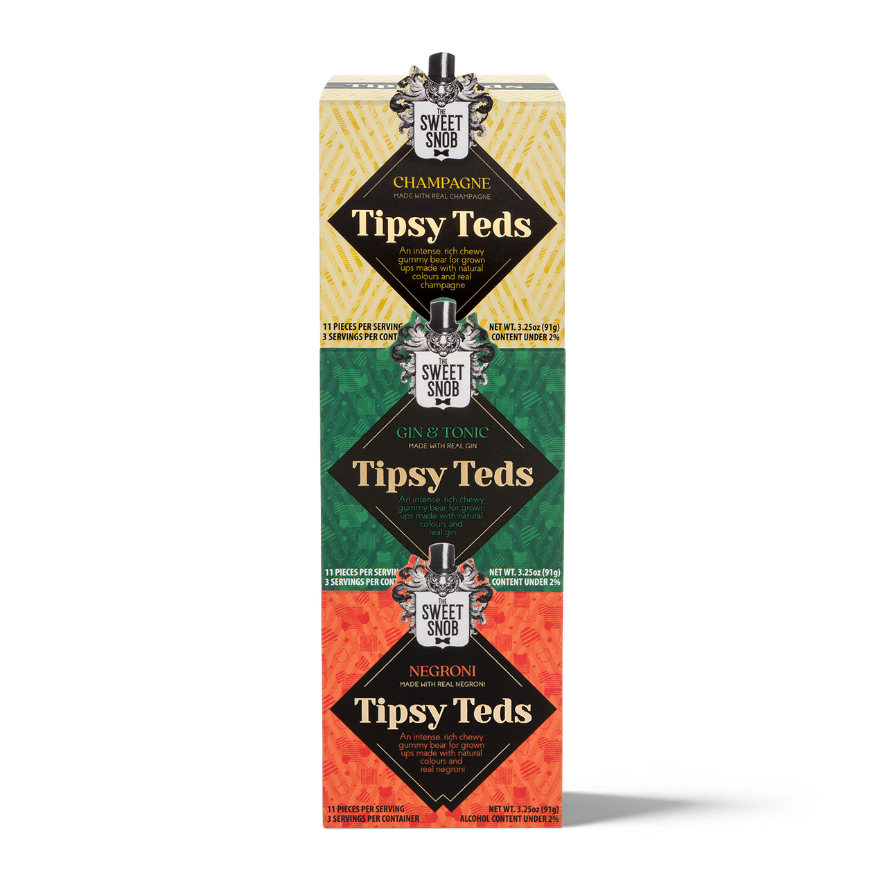 Tipsy Teds - Champagne – Sweetsnob